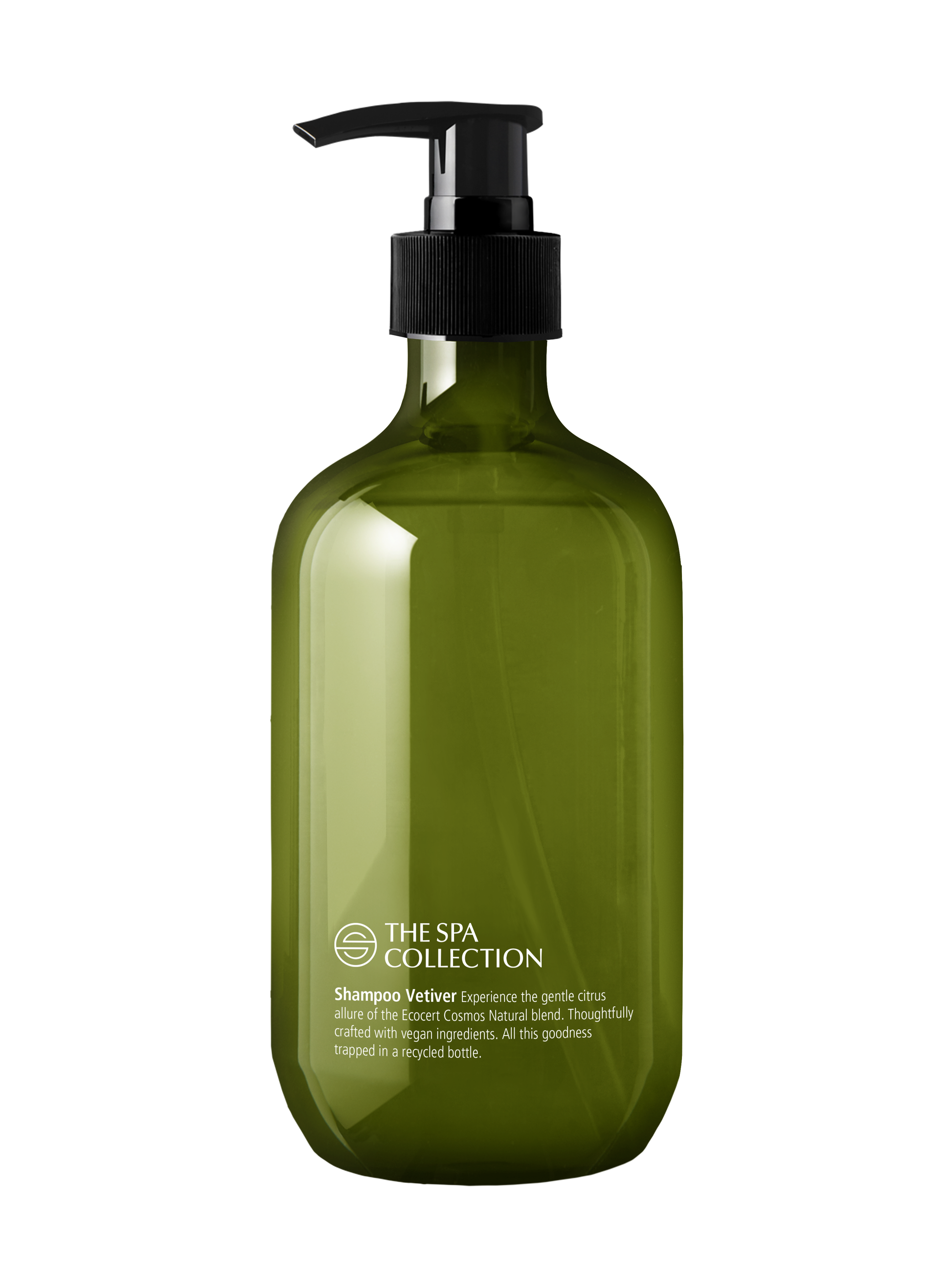 Eco-Luxurious Shampoo - Vetiver (475ml) | The Spa Collection